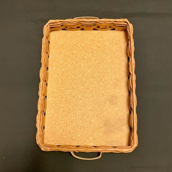 Pyrex | Dining | Vintage Pyrex 233 Wicker Cork Bottom Travel Serving ...